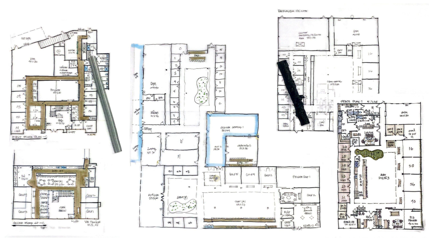 Bermuda Club Locations | Modern Work, Wellness, Golf & Social Spaces